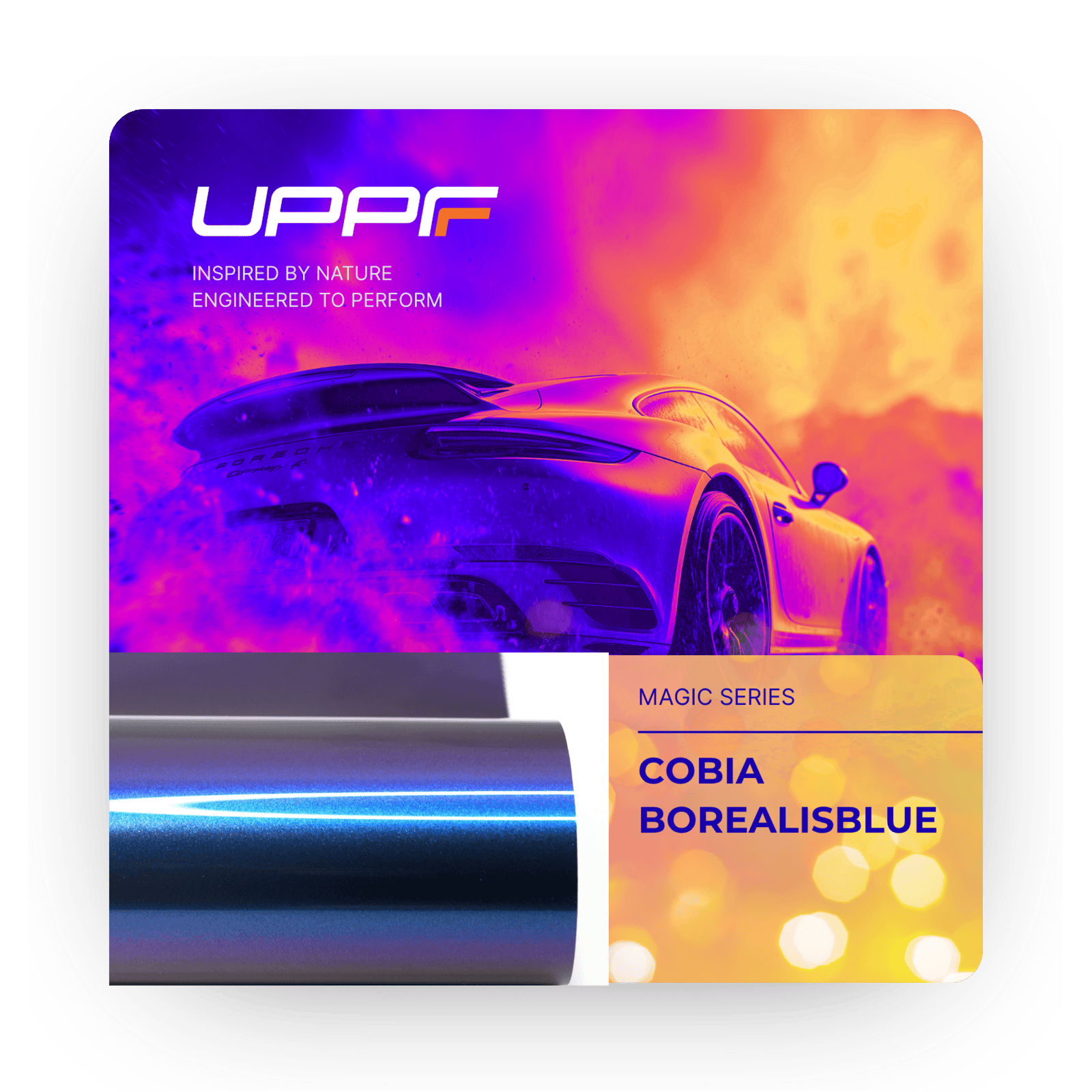 Cobia BorealisBlue Magic PPF | Color-Shifting Paint Protection Film – UPPF USA